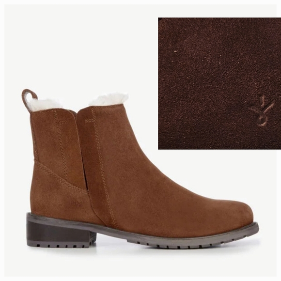Emu | Shoes | Emu Australia Pioneer Suede Merino Wool Waterproof Boots ...